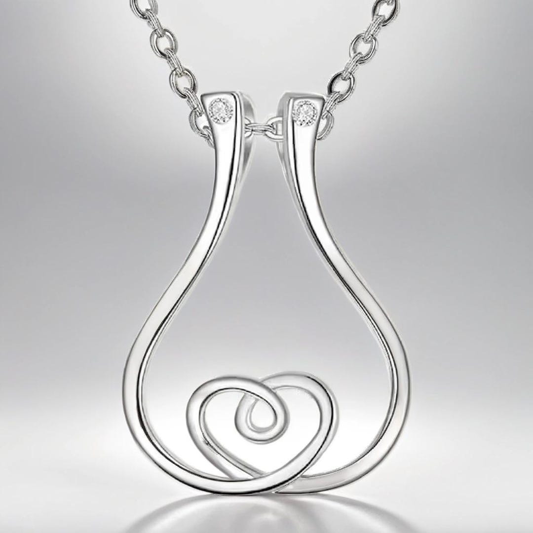 Ring Holder Necklace Sterling Silver Ring Keeper Necklaces Women ...