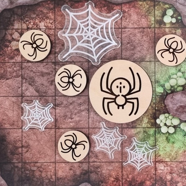 Spider Web Dnd - Etsy