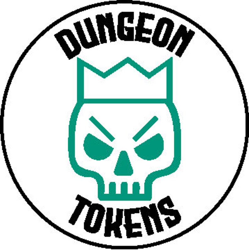 Clear Acrylic Bases / Dry Erase Tokens Dungeons and Dragons Tokens ...