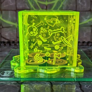 Gelatinous Cube Monster Dungeons and Dragons Tokens / Dungeon Master ...
