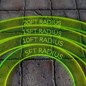 Area of Effect Spell Templates / Spell Rulers Dungeons and Dragons ...