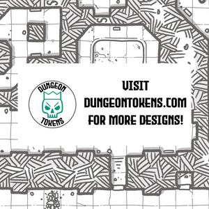 Numbered Tokens (1-10) - Dungeons and Dragons Tokens / Game Tokens ...