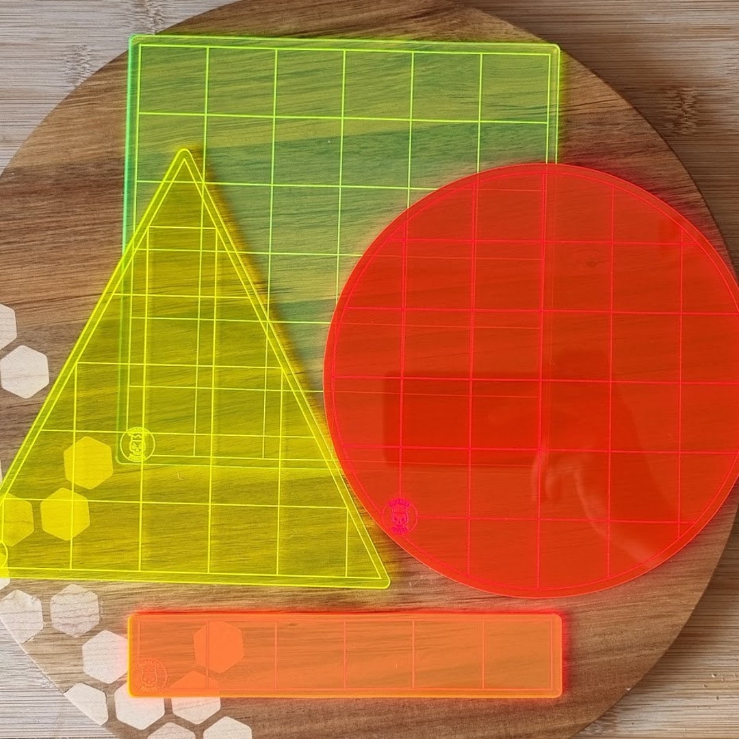 Six Inch 30 Foot Spell Effect Templates for 5th Edition Dungeons and ...