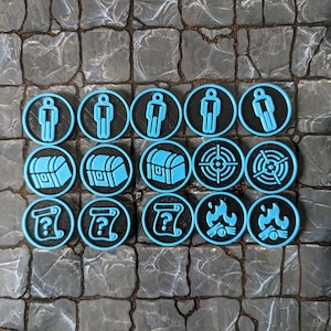 Dungeons and Dragons Tokens / DND Token Set - Monsters, Classes, Npcs ...