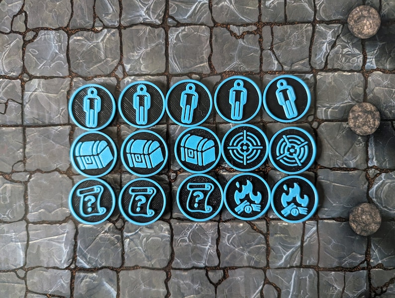 Dungeons and Dragons Tokens / DND Token Set - Monsters, Classes, Npcs ...