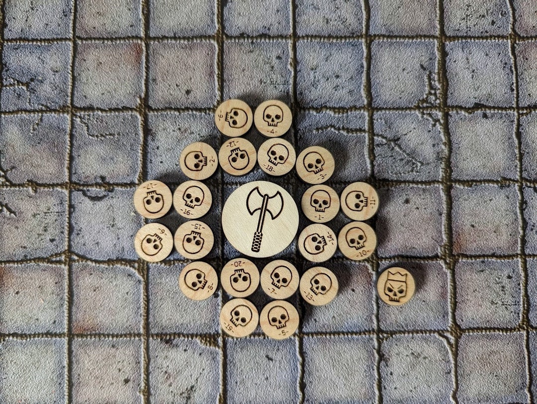 Tiny Monster Tokens Dungeons and Dragons Tokens / Dungeon Master Tokens ...