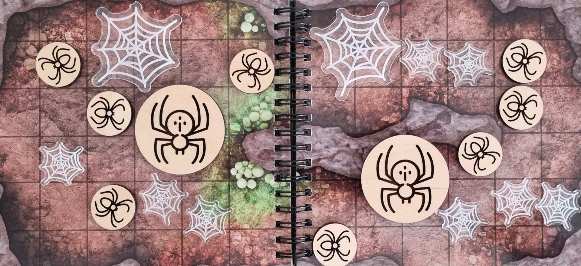 Monster Tokens Spider Tokens Web Markers Dungeons and - Etsy Australia