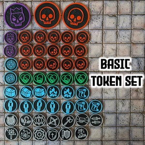 Dungeons and Dragons Tokens / DND Token Set - Monsters, Classes, Npcs ...