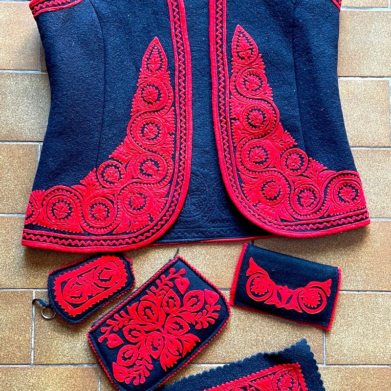 Felt Vest - Etsy