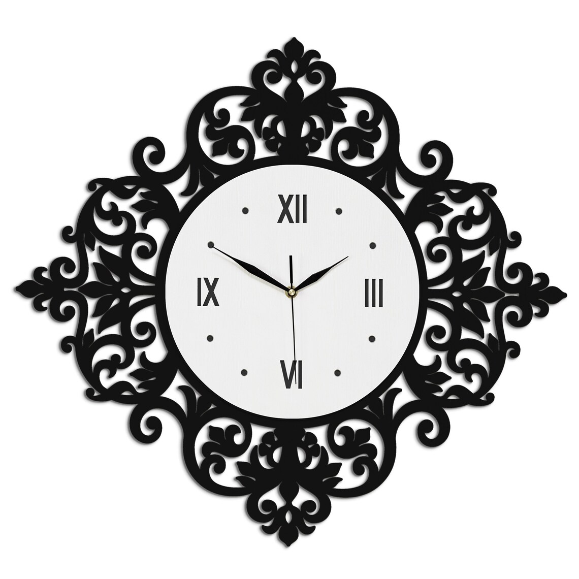 Vintage Wall Clockvictorian Design Wooden Clock for - Etsy