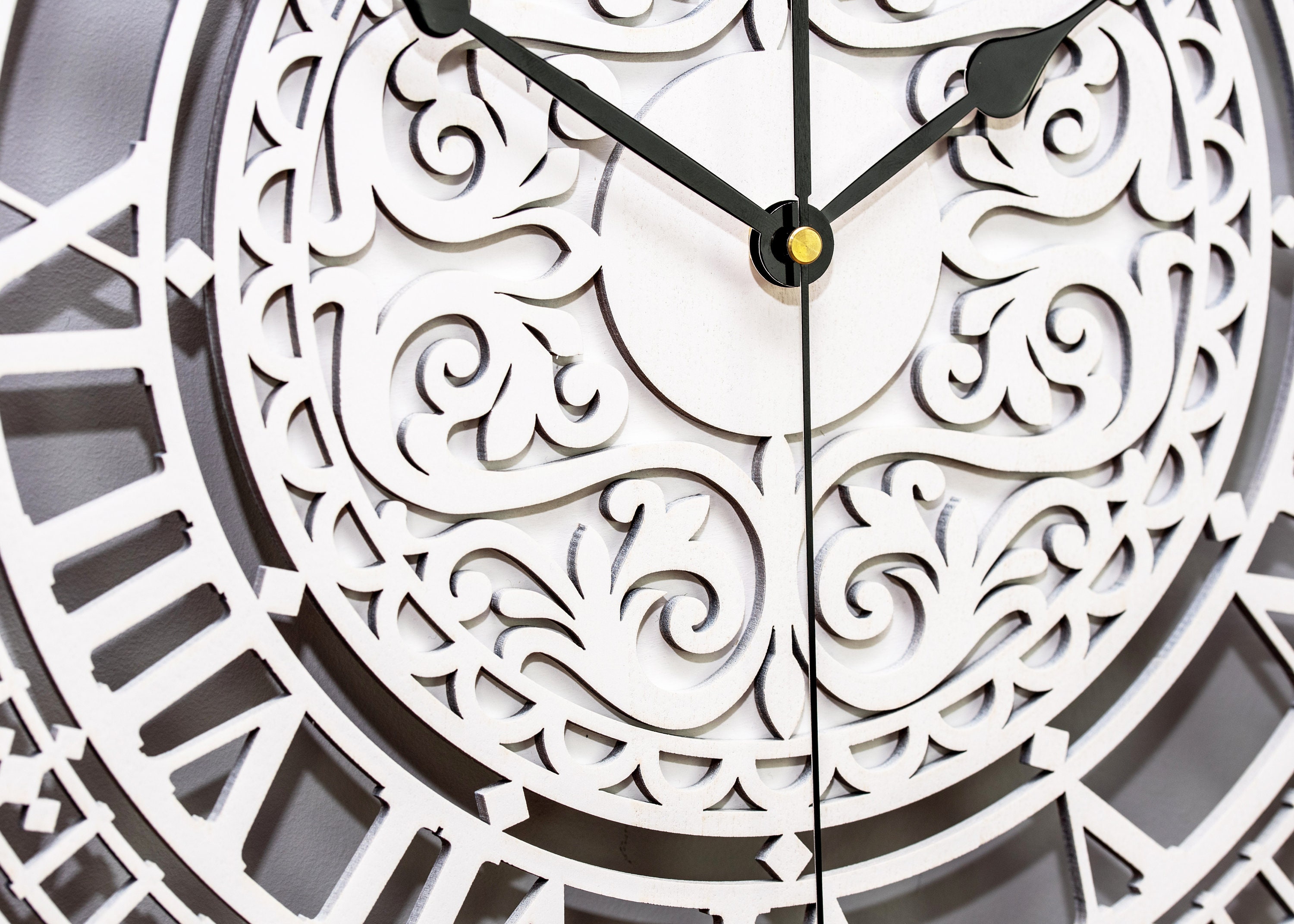 Vintage Wall Clockvictorian Design Wooden Clock for - Etsy Australia