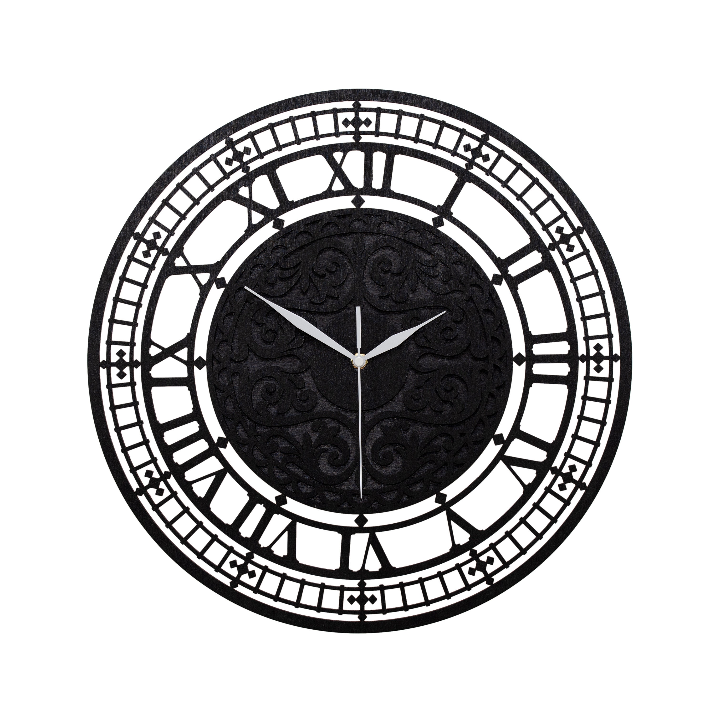 Vintage Wall Clockvictorian Design Wooden Clock for - Etsy