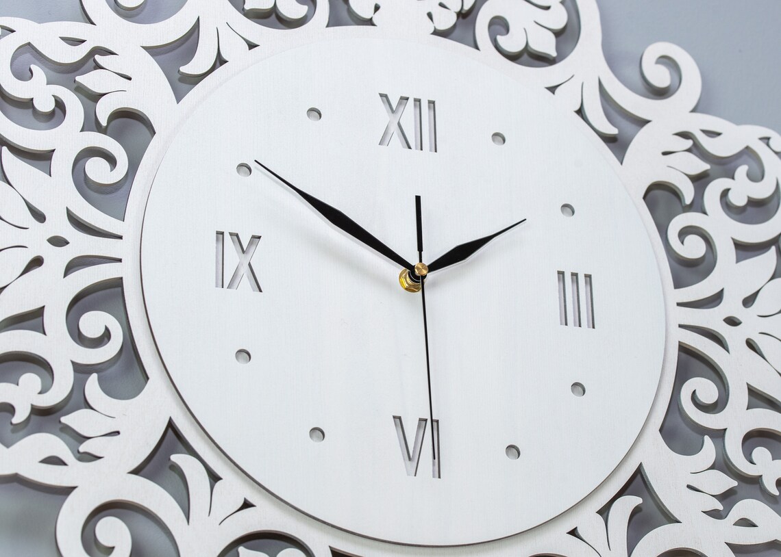 Vintage Wall Clockvictorian Design Wooden Clock for - Etsy