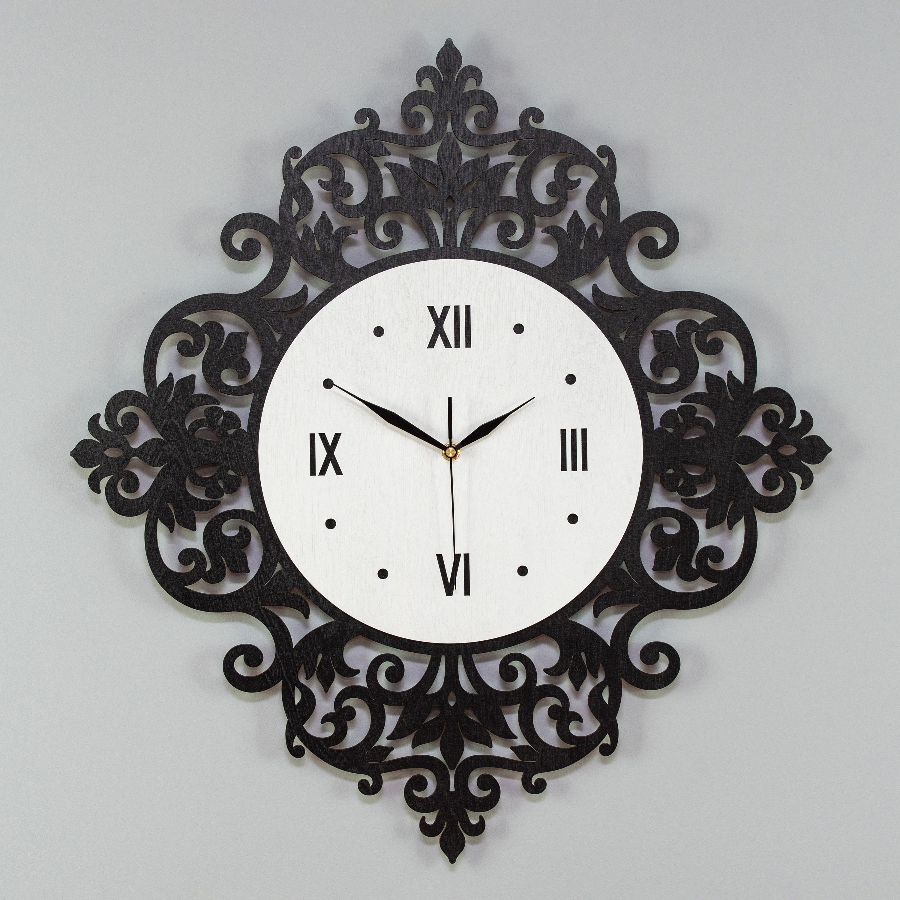 Vintage Wall Clockvictorian Design Wooden Clock for - Etsy