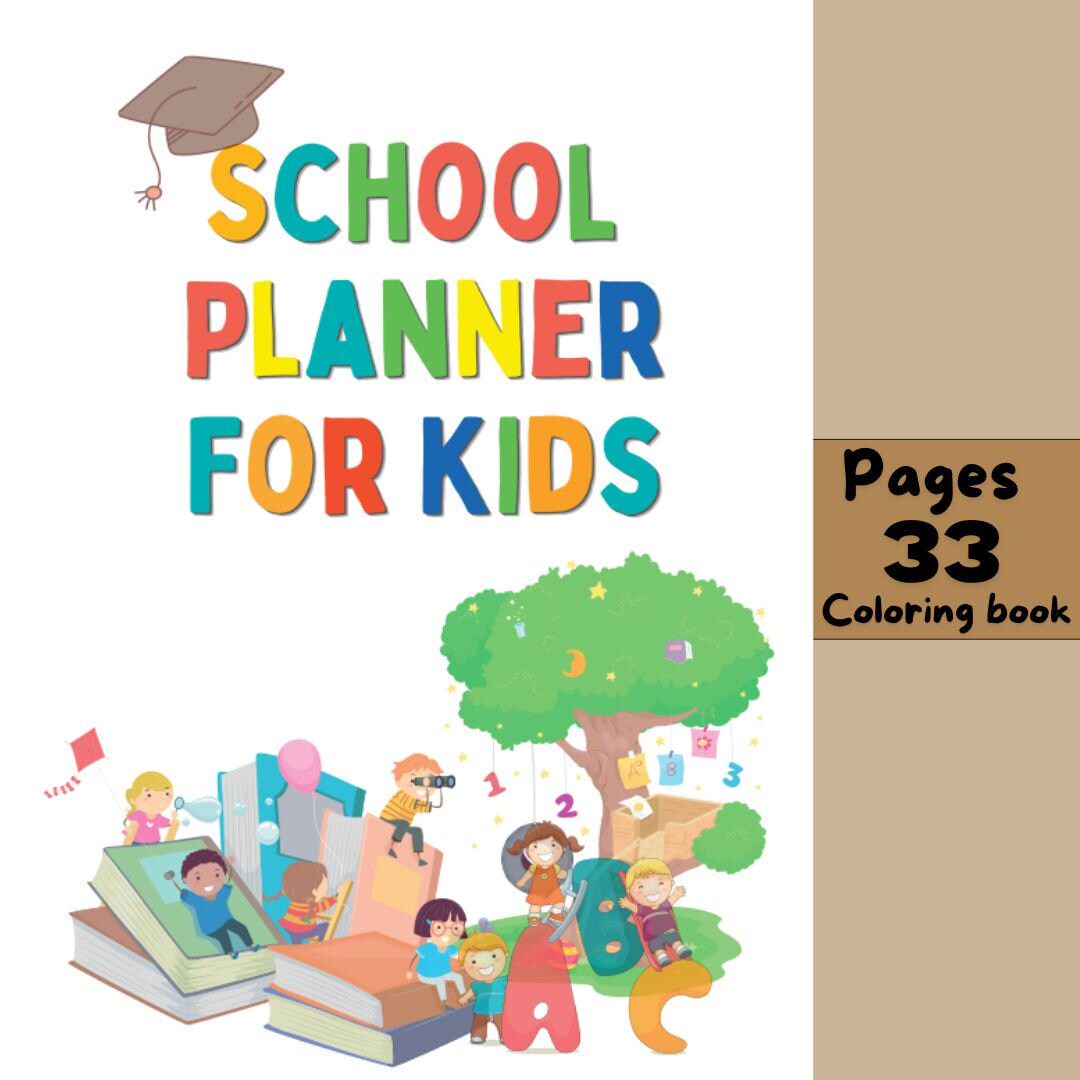 33 School Planner for Kids | Instant Digital Download | Kids ...