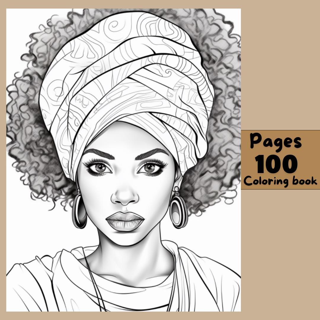 No Bleed 100 Coloring Books | Printable Coloring Pages | Instant ...