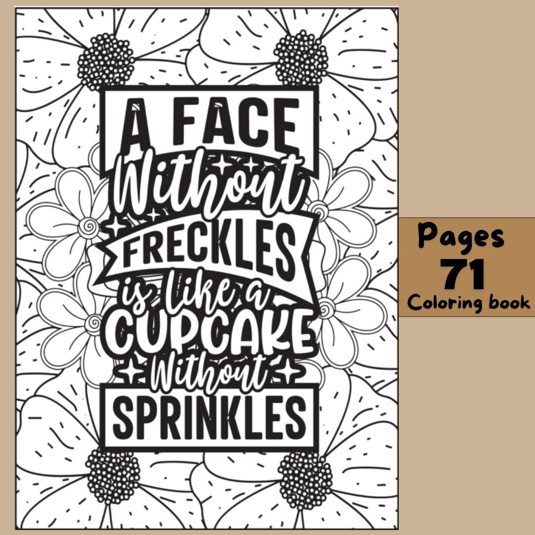 Inspirational Art Coloring Pages | Set of 71 Coloring Pages | Anxiety ...