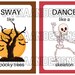 Halloween Movement Cards - Etsy