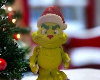 Flexi Grinch Posable Dr. Seuss 3D Printed Decoration Unique Home Decor Custom Gift Idea Holiday ...