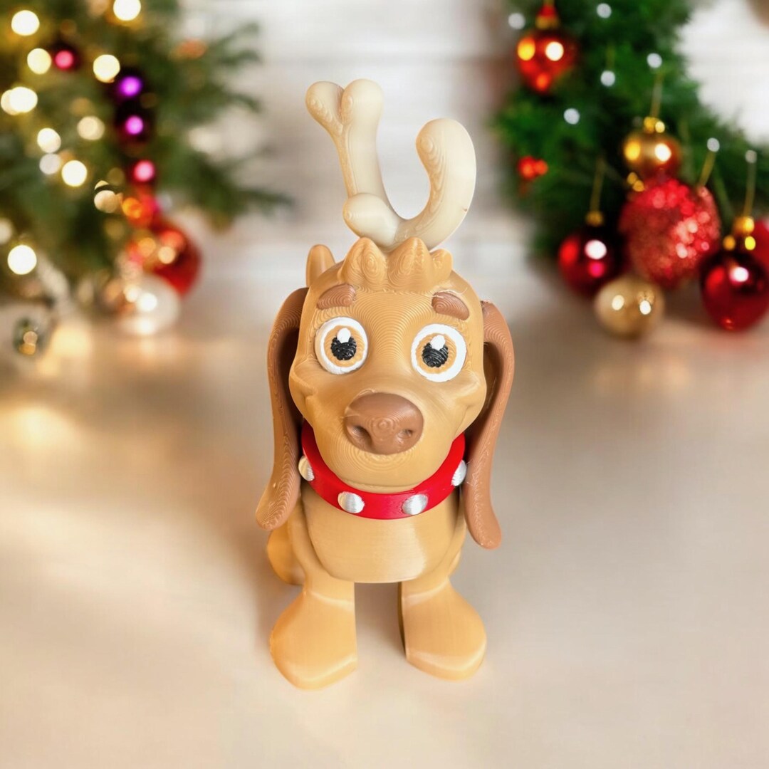 Max the Dog Figurine: Grinch Inspired Christmas Decor - Etsy