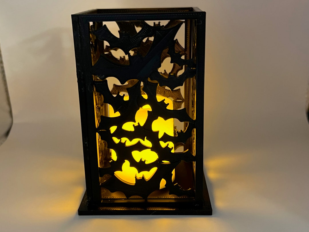 Stacked Bat Lantern - Etsy