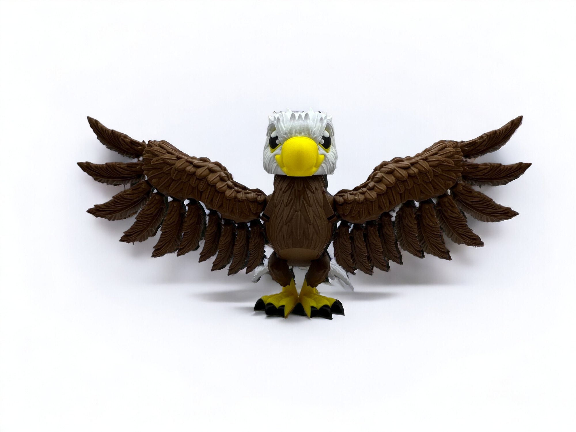 Flexi Eagle Toy: Bendable Posable Bird, Toonzfactory Design - Etsy