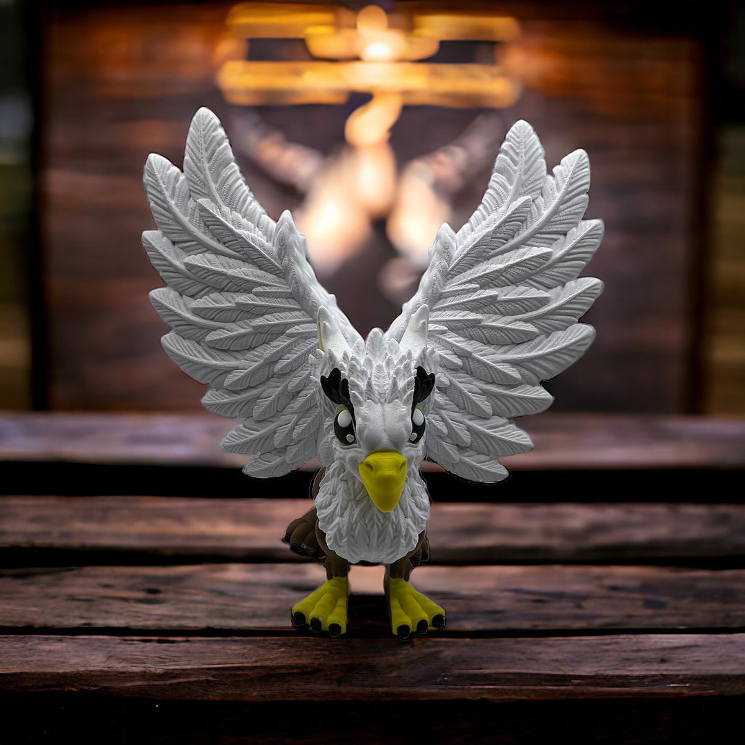 Flexi Griffin: Articulated Fantasy Creature - Etsy