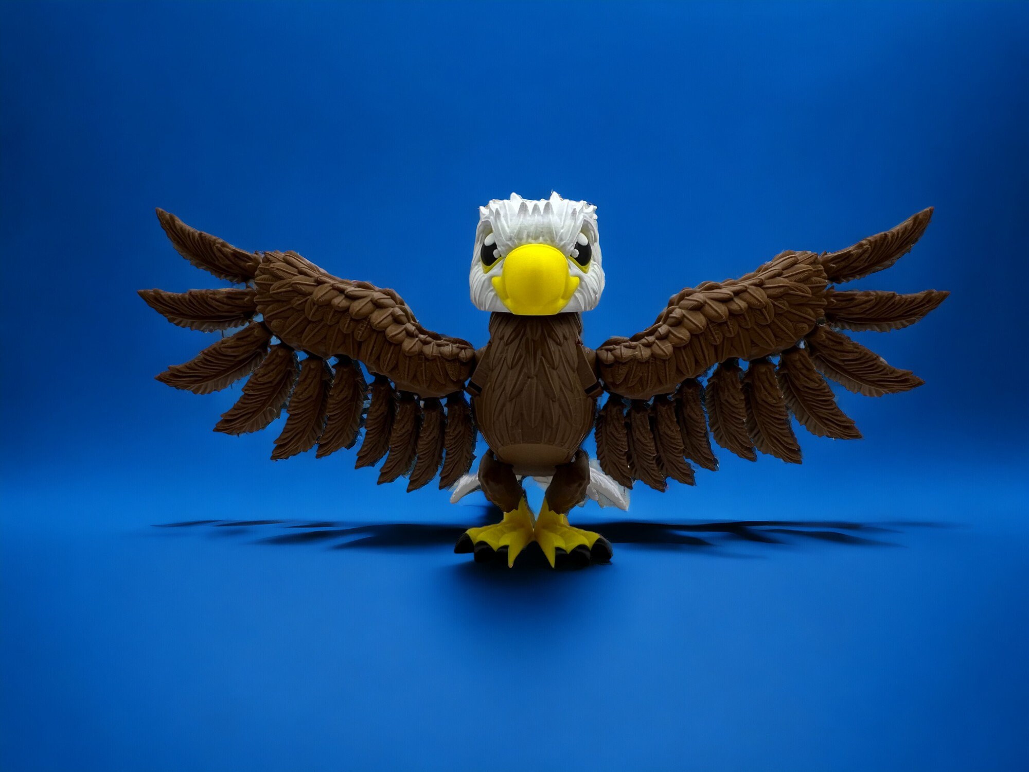 Flexi Eagle Toy: Bendable Posable Bird, Toonzfactory Design - Etsy