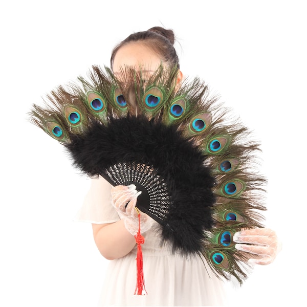 Peacock Fan - Etsy