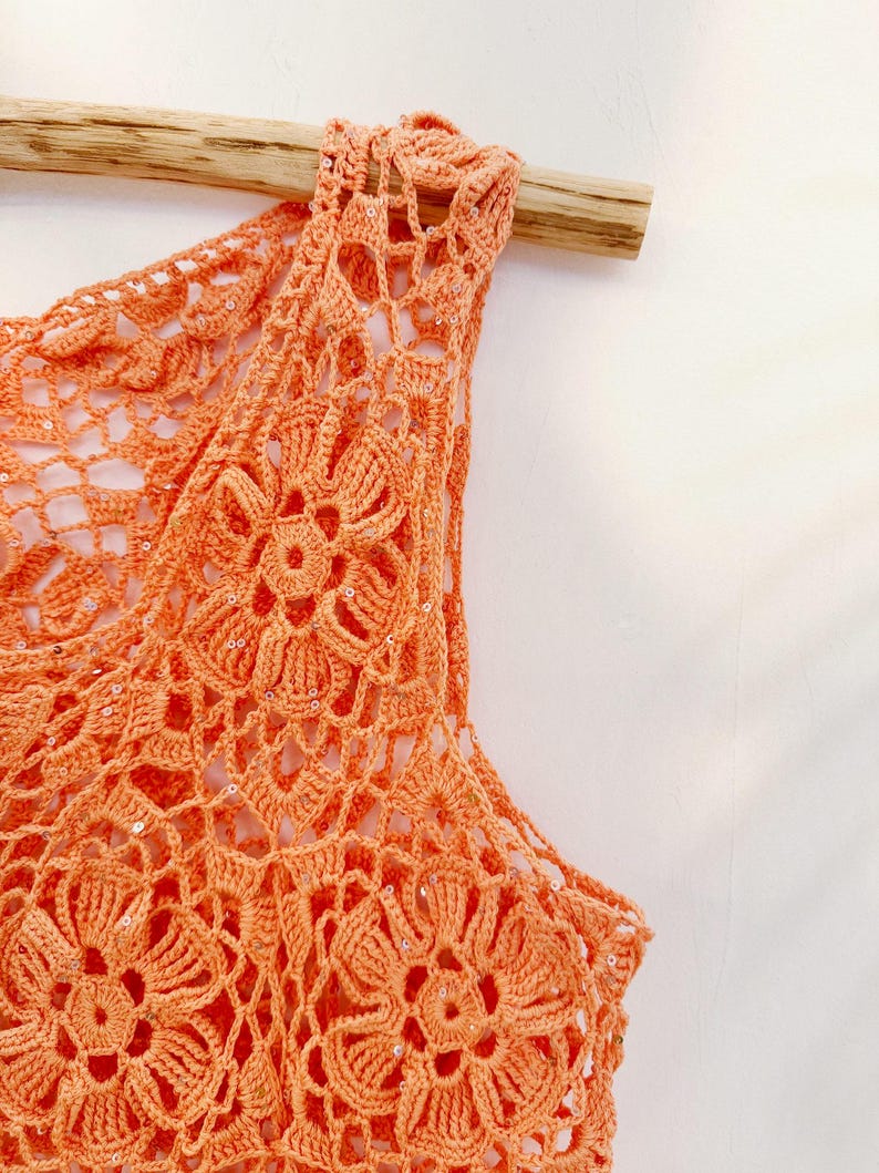 Summer Crochet Tank Top Pattern Customizable Instant Download PDF ...