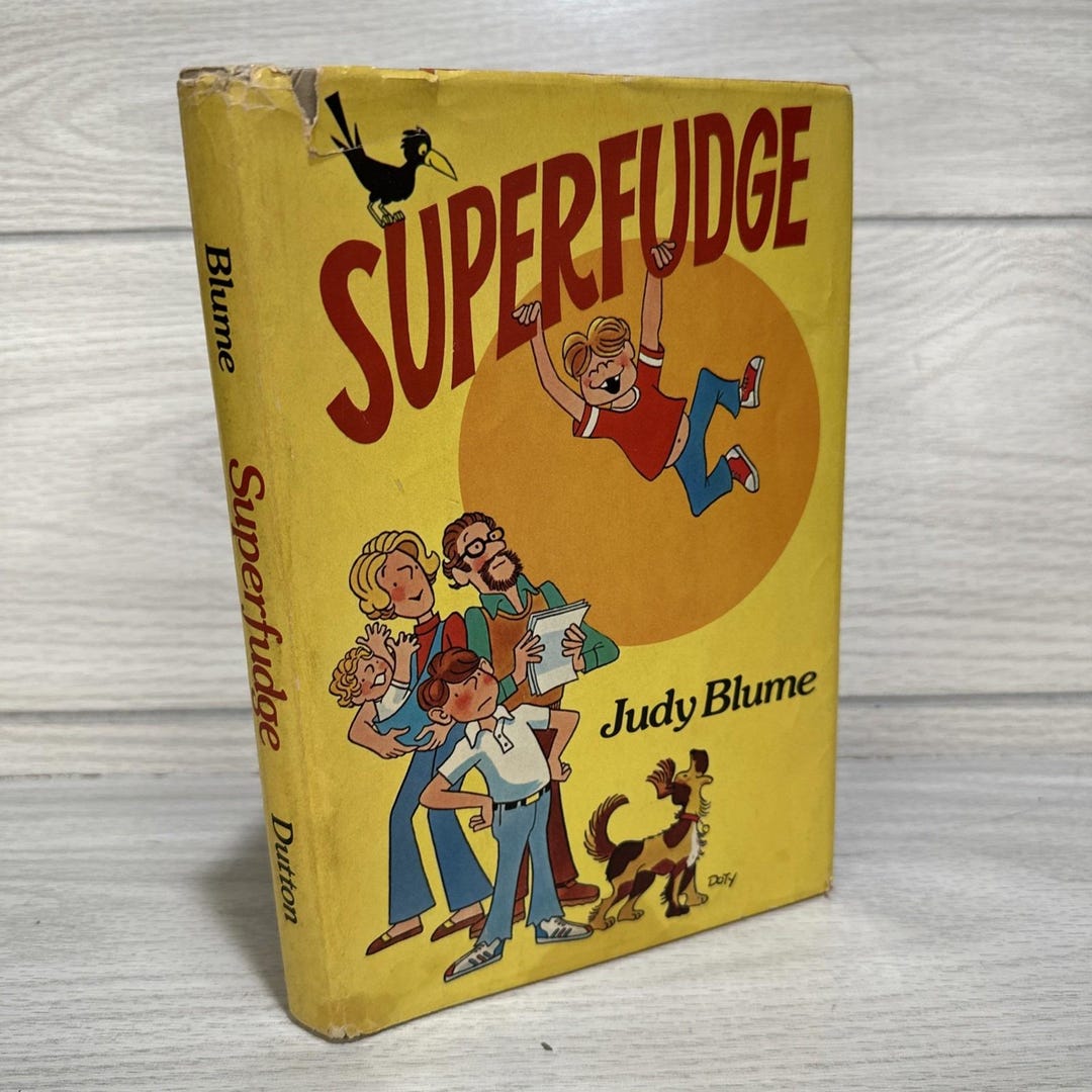 Superfudge by Judy Blume 1980 Dutton Hard Cover Book Vintage - Etsy