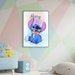 Personalized Stitch Name Poster: Kids Room Decor (digital Download) - Etsy
