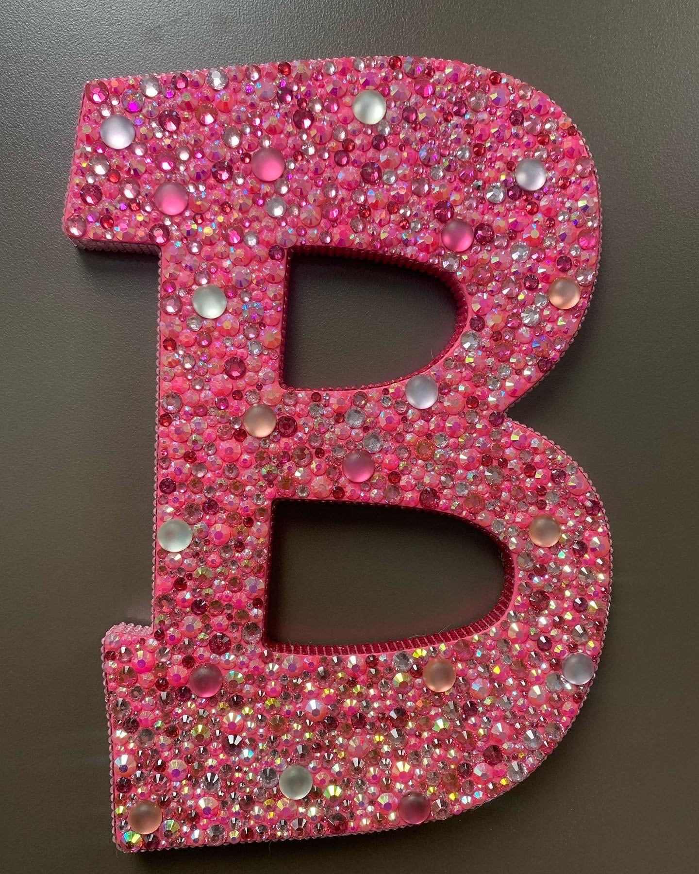 Custom Rhinestone Letter! - Etsy