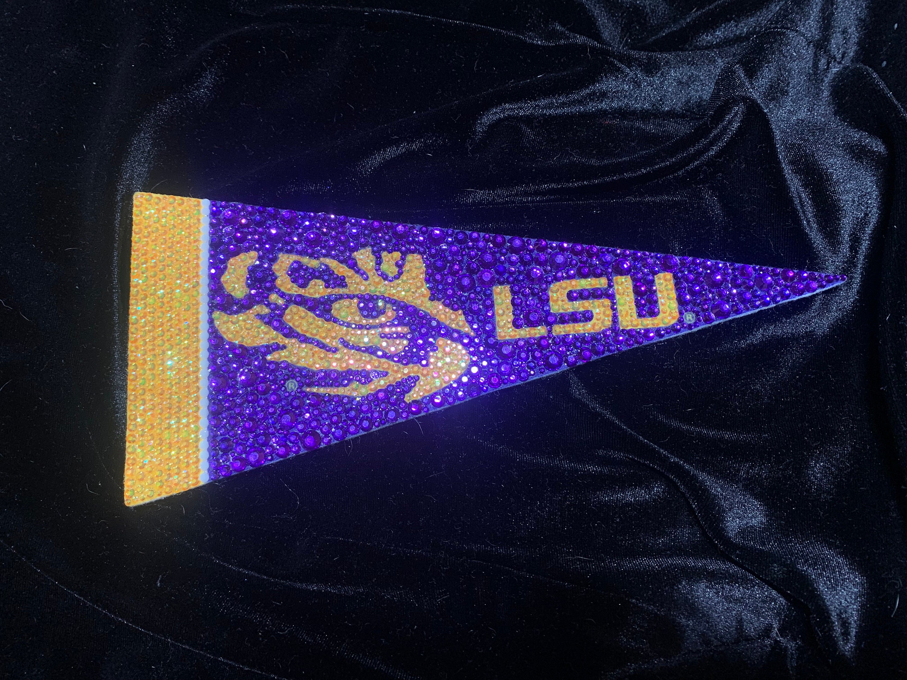 Bling College Mini Pennant University of Georgia - Etsy