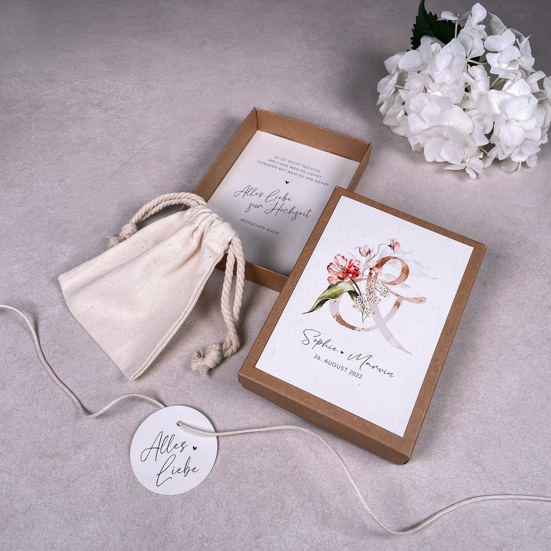 "hope" Gift Box | Gift Box | Wedding Gift | Personalized Money Gift ...