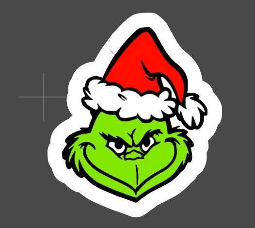 Grinch Christmas Stickers - Etsy