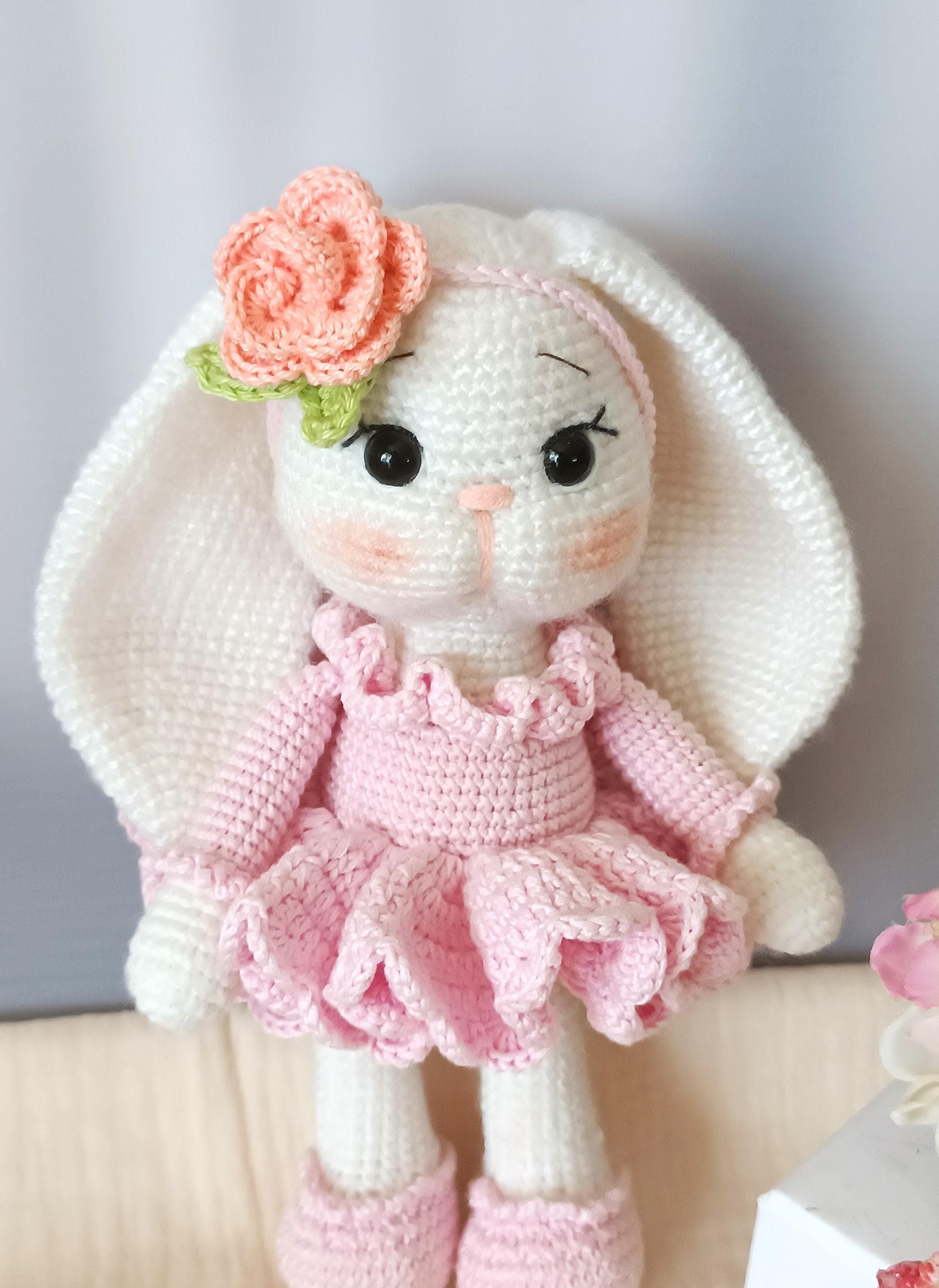 DIY Crochet Pattern Bunny Amigurumi Lola the Bunny Pattern PDF File Tutorial Digital Amigurumi ...
