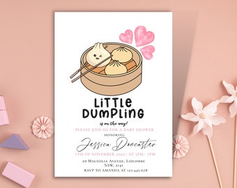 Little Dumpling Invite - Etsy