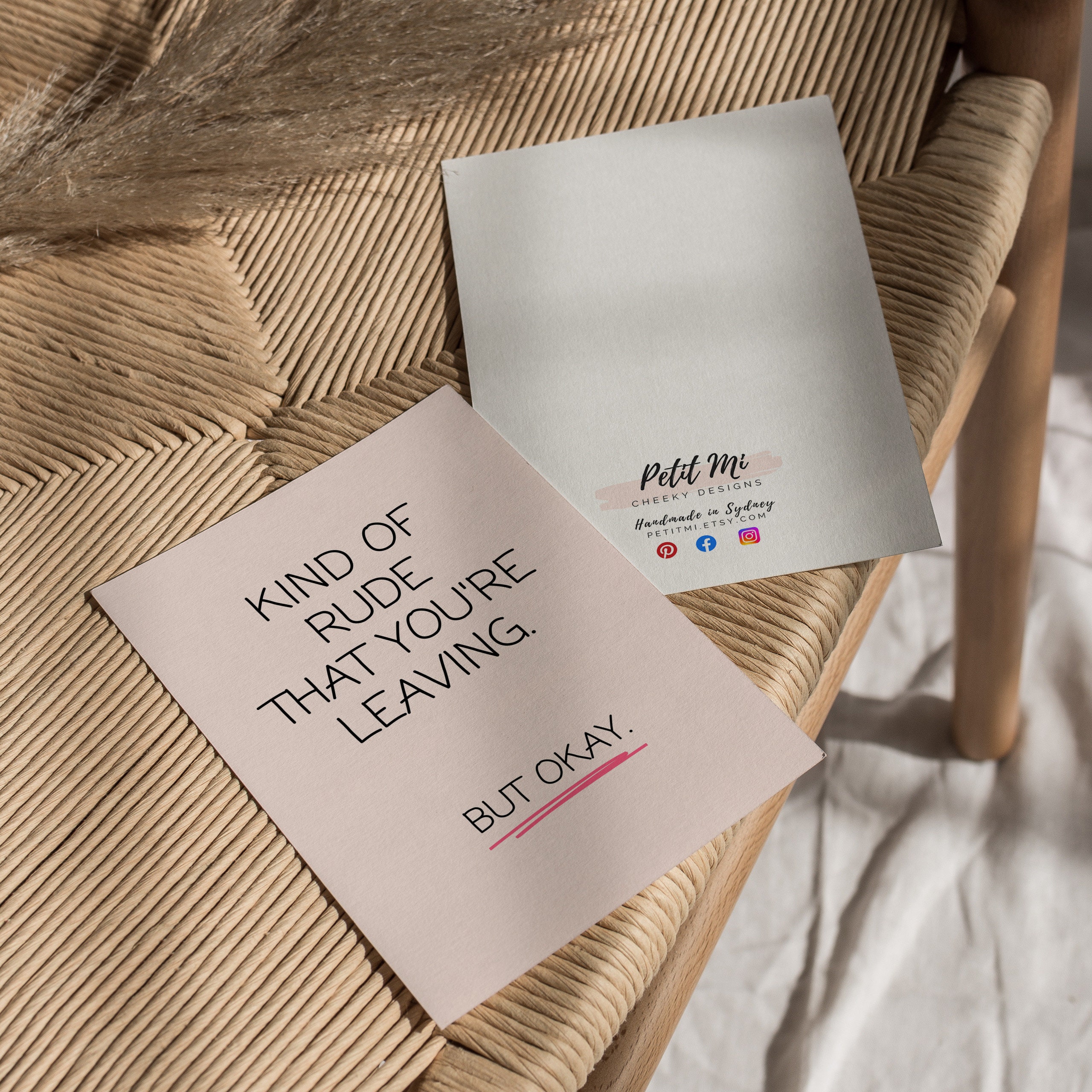 Rude Goodbye Card Pun Card Farewell Day Card for Boyfriend - Etsy Australia