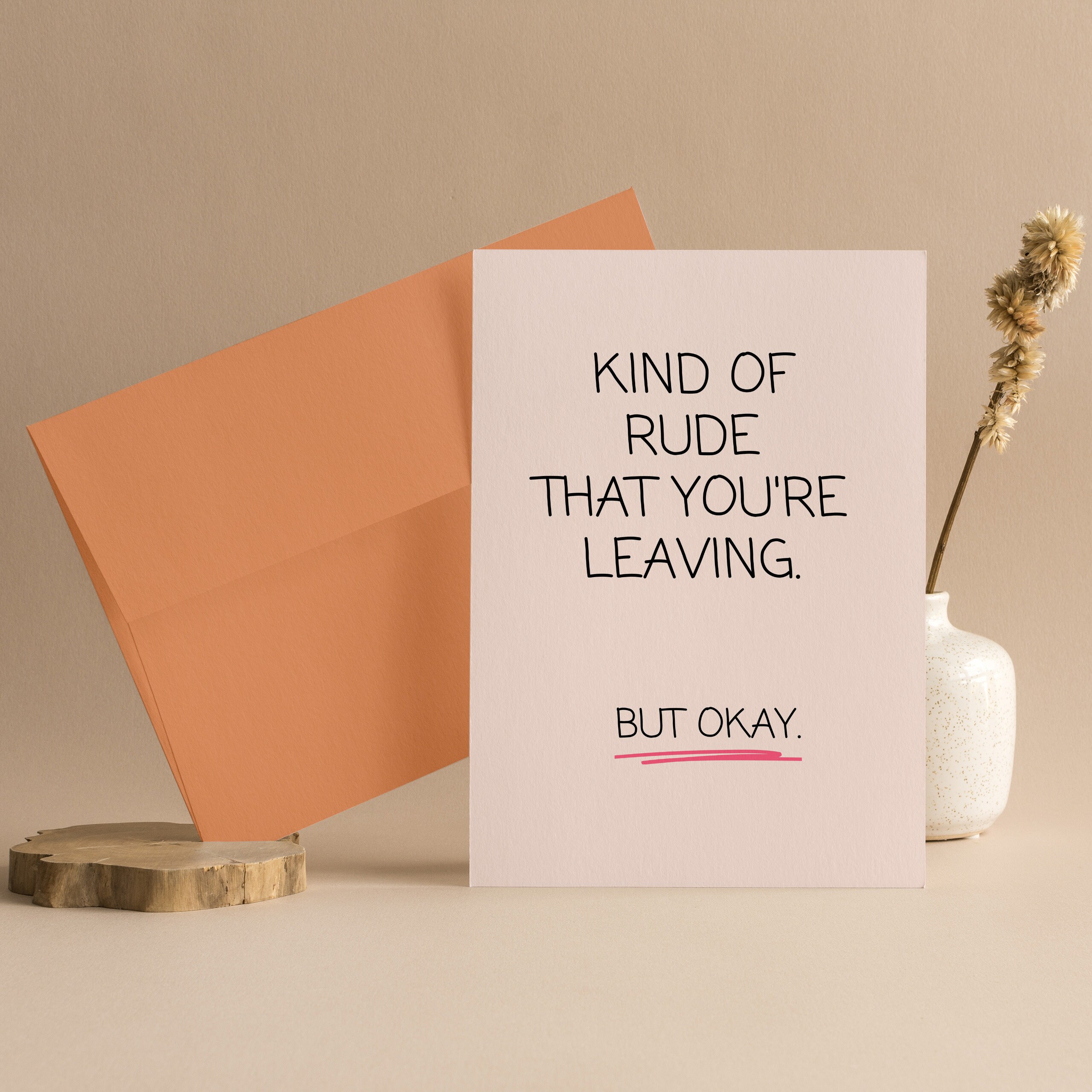 Rude Goodbye Card Pun Card Farewell Day Card for Boyfriend - Etsy Australia