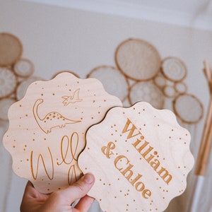 Personalised Timber Bedroom Door Name Signs || Personalised Timber Name ...