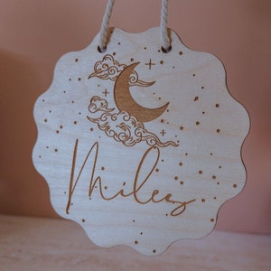 Personalised Timber Bedroom Door Name Signs || Personalised Timber Name ...