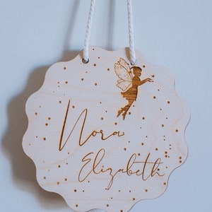 Personalised Timber Bedroom Door Name Signs || Personalised Timber Name ...