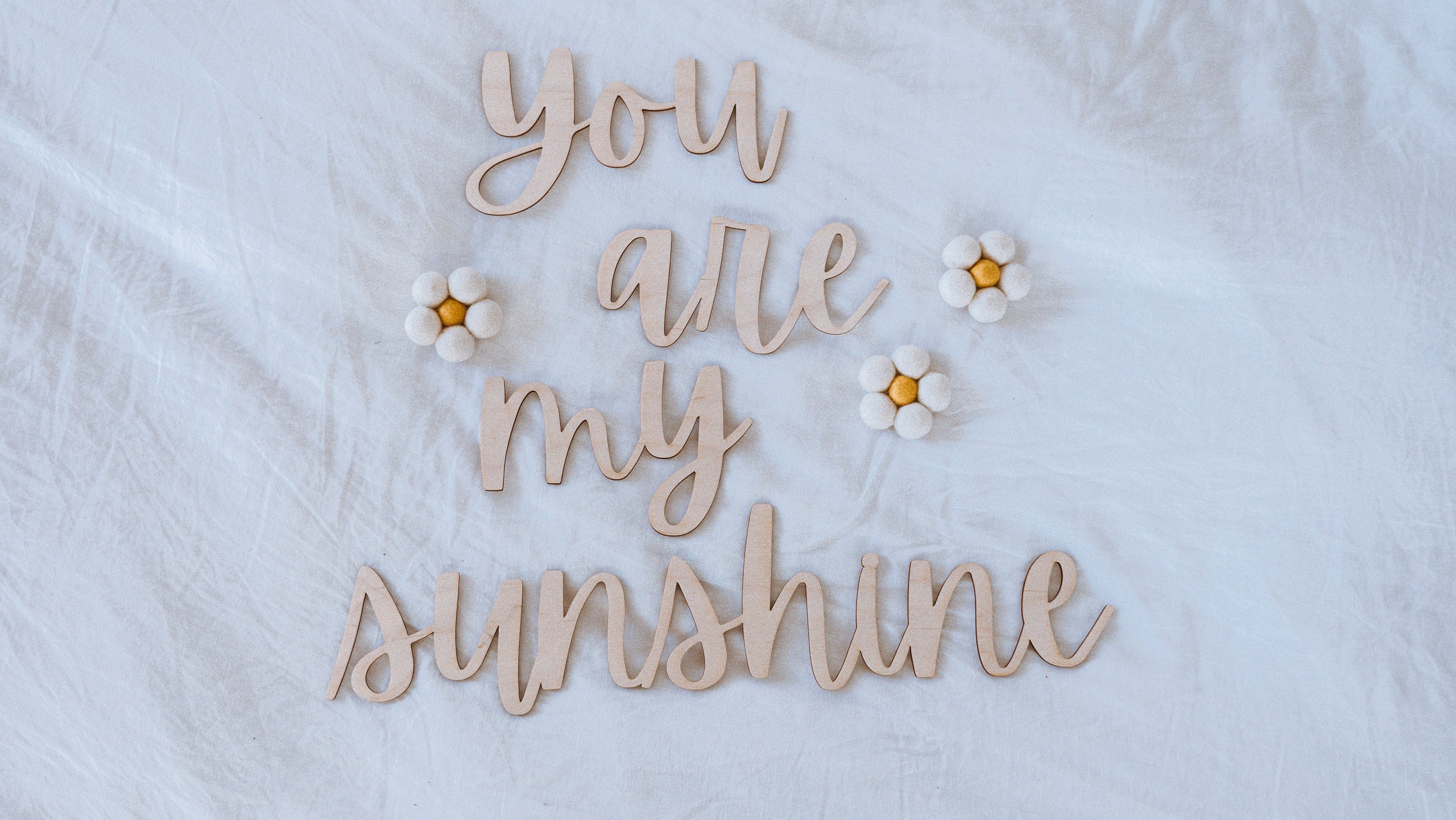 You Are My Sunshine Timber Wall Hanging Wall Decal Wall - Etsy Australia