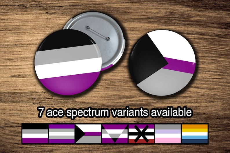 Ace Spectrum Pride Flags: Asexual, Grey-ace, Demisexual, Ageo, Apothi ...