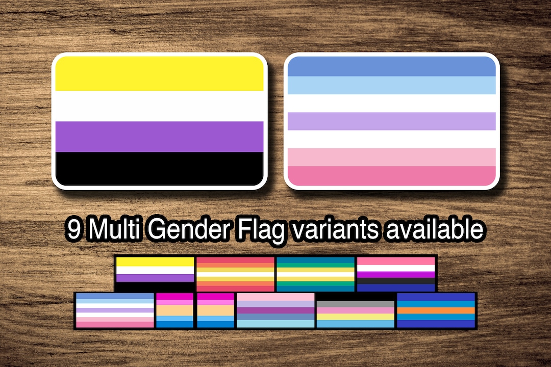 Multi Genders: Nonbinary, Genderfluid, Bigender, Enby, Mirror ...