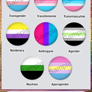 Mono Genders: Transgender, Transfem, Transmasc, Nonbinary, Androgyne ...