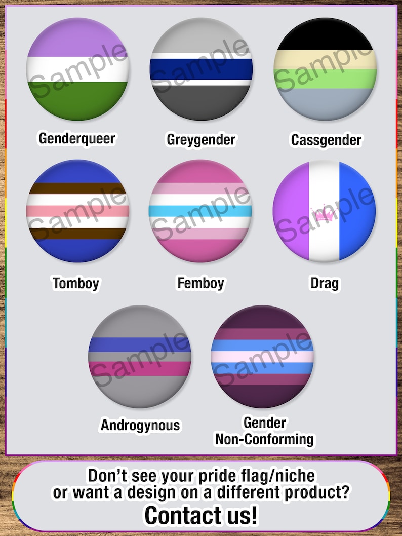 Genderqueer Pride: Greygender, Cassgender, Tomboy, Femboy, Drag ...