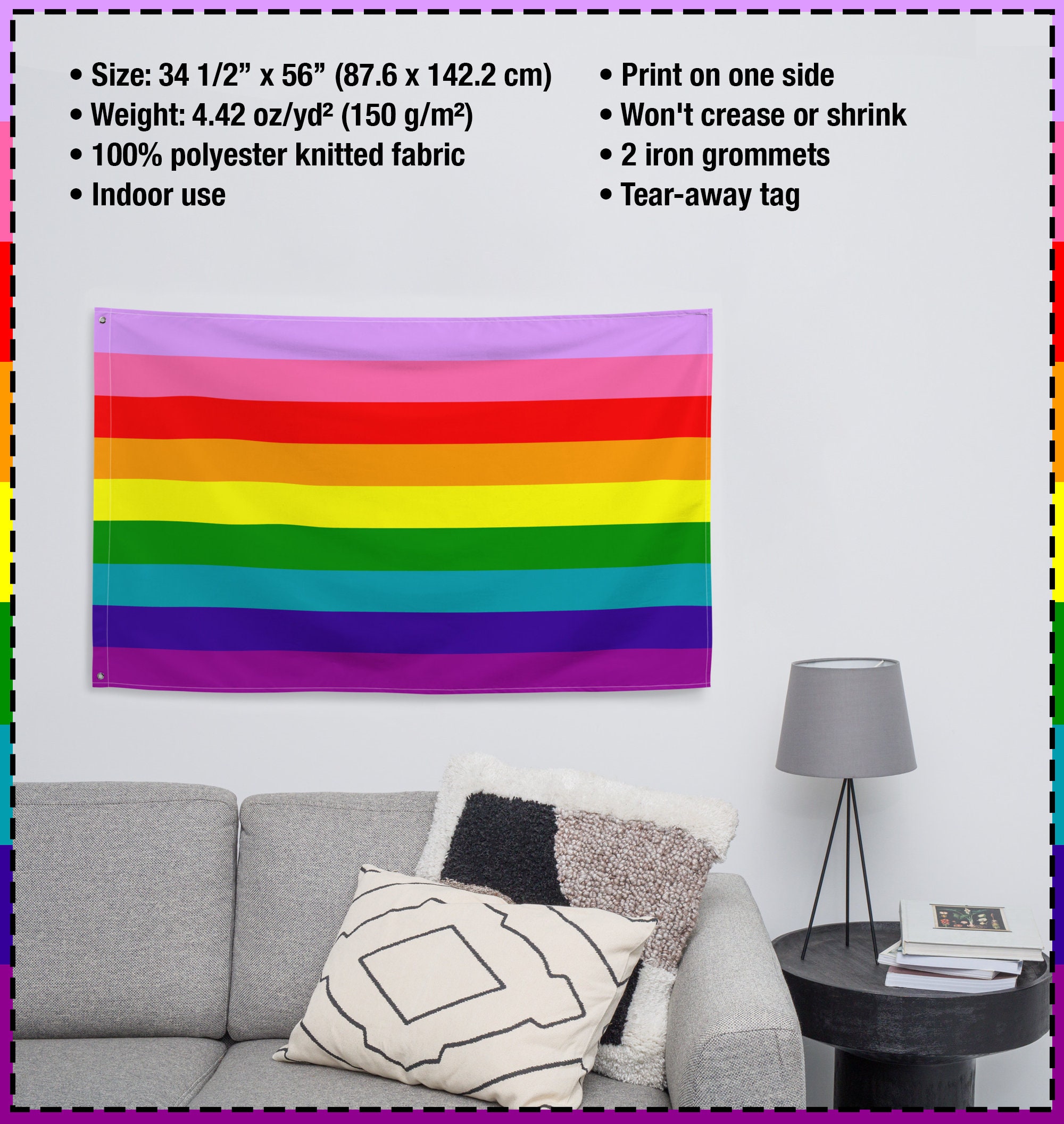 Multi Attraction Pride Flags: Bisexual Pansexual Omnisexual - Etsy
