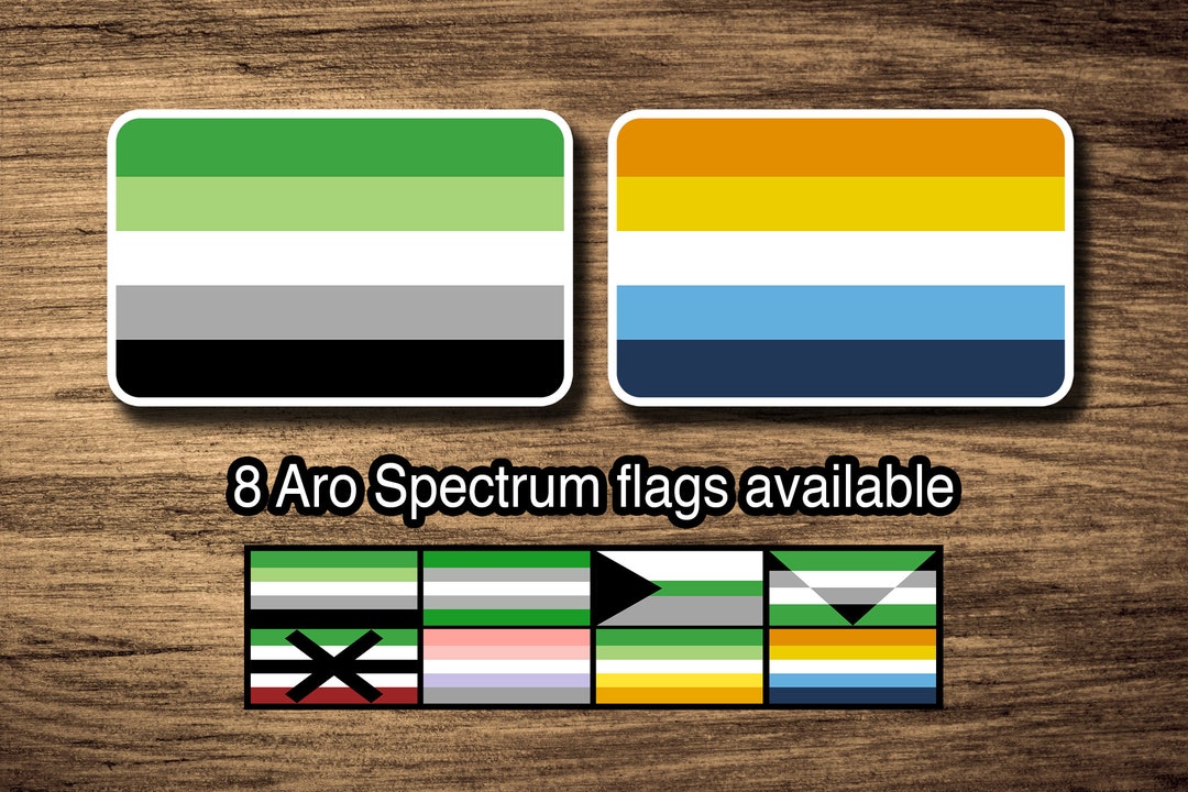 Aro Spectrum Pride: Aromantic, Grey-aro, Demiromantic, Ageo, Apothi ...